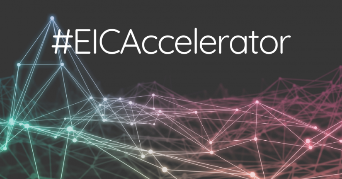 Submit your application for the EIC Accelerator | Blue Cluster